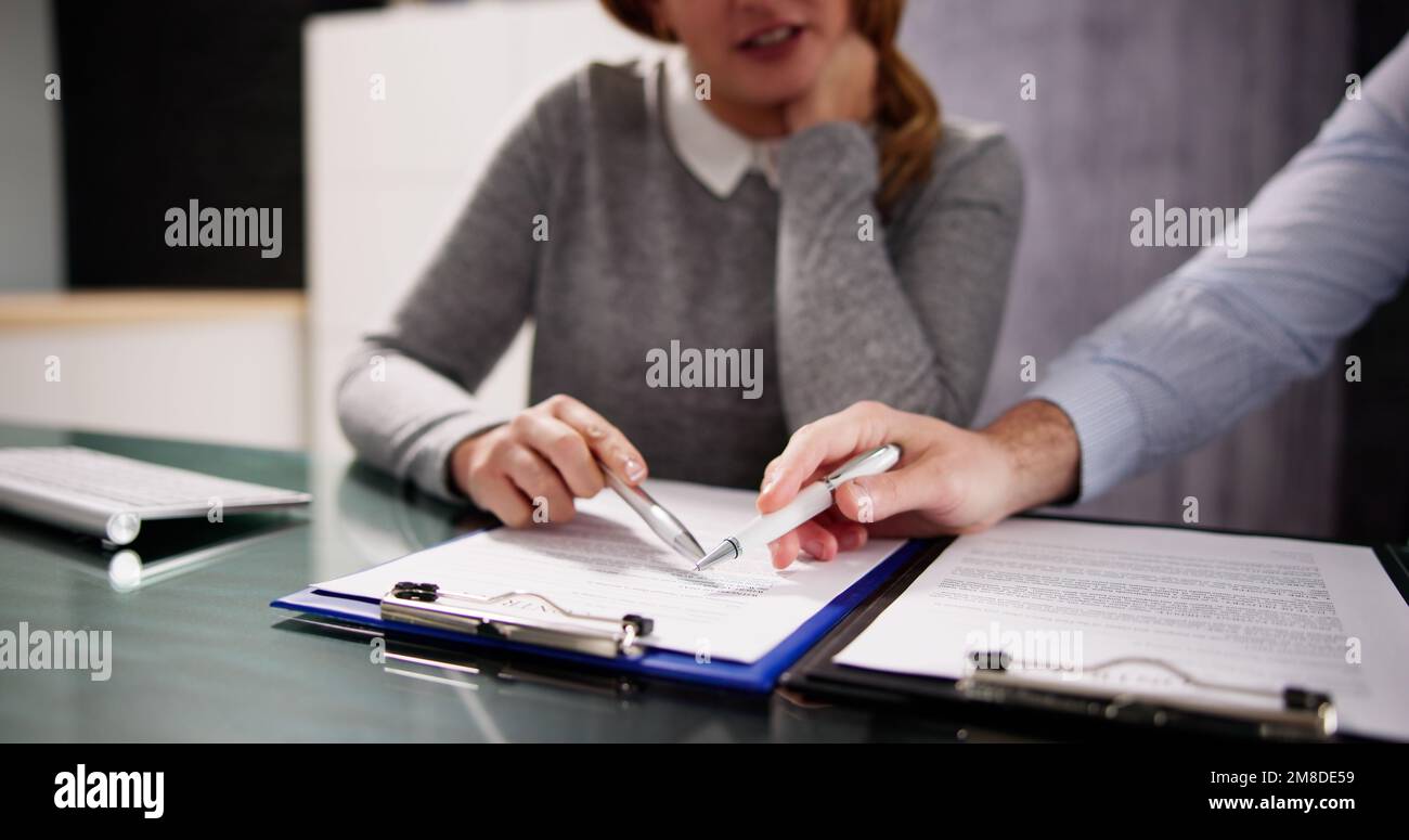 Proposal and contract hi-res stock photography and images - Alamy