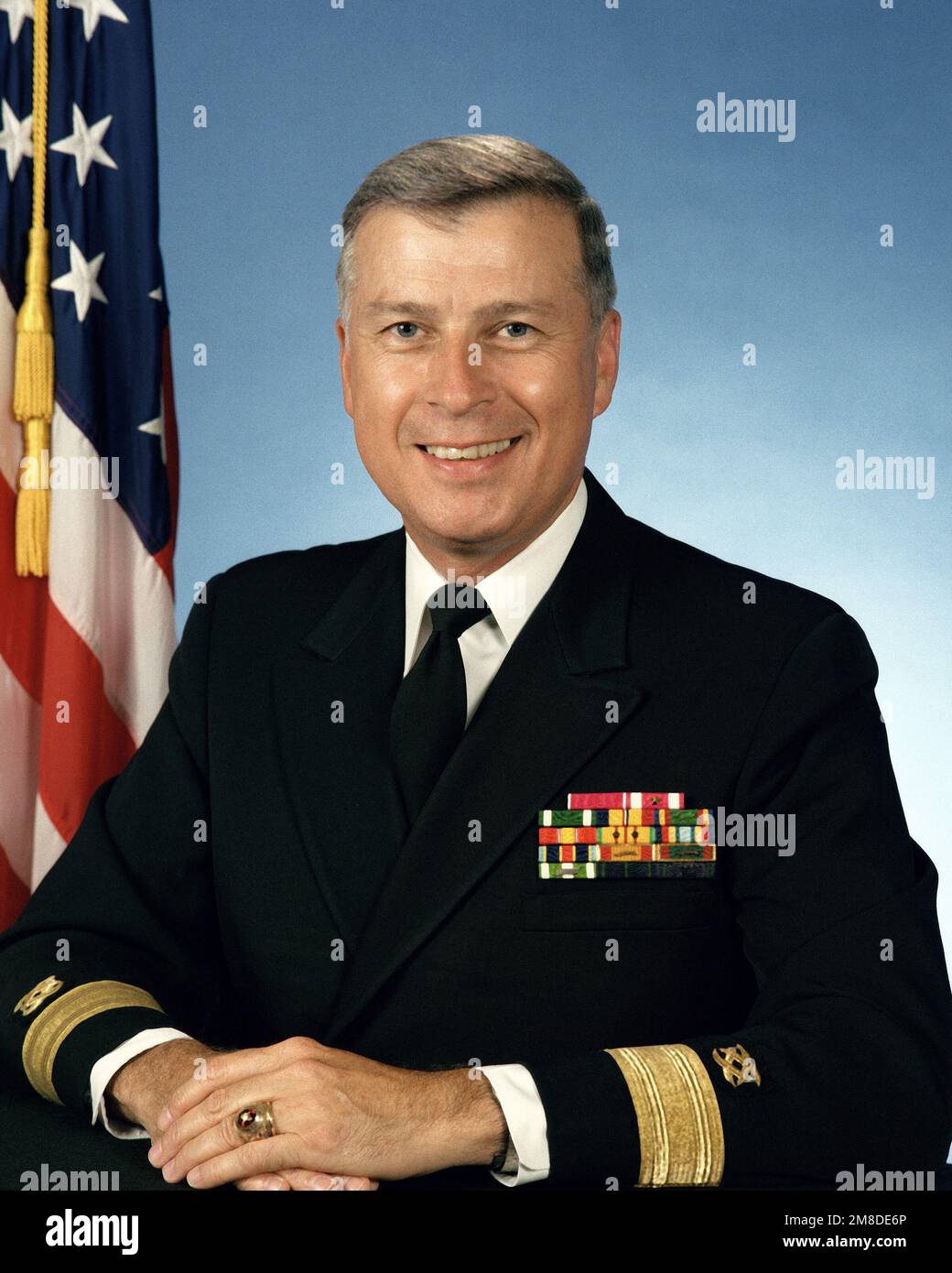 RDML (lower half) A. Kent Riffey, USN (uncovered). Country: Unknown ...