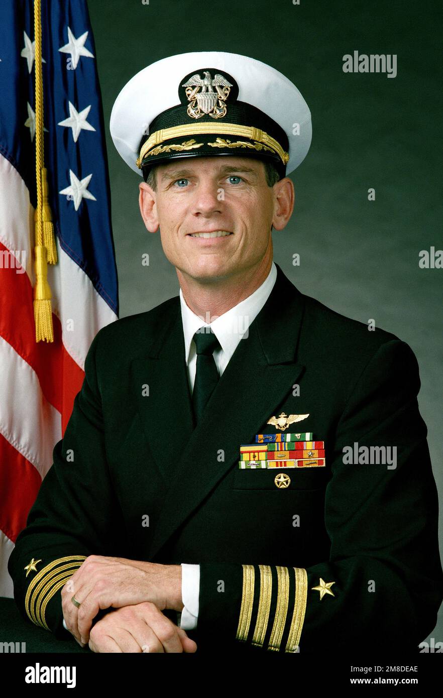 Captain Michael J. Wolfe, USN (covered). Country: Unknown Stock Photo ...