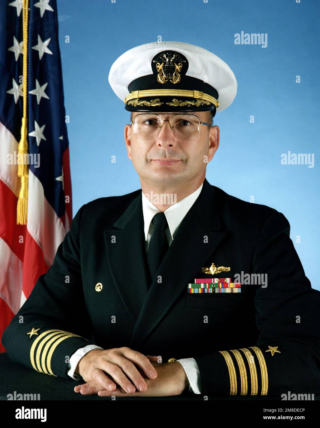 Captain (CAPT) Arthur V. Schultz, USN (covered). Country: Unknown Stock ...
