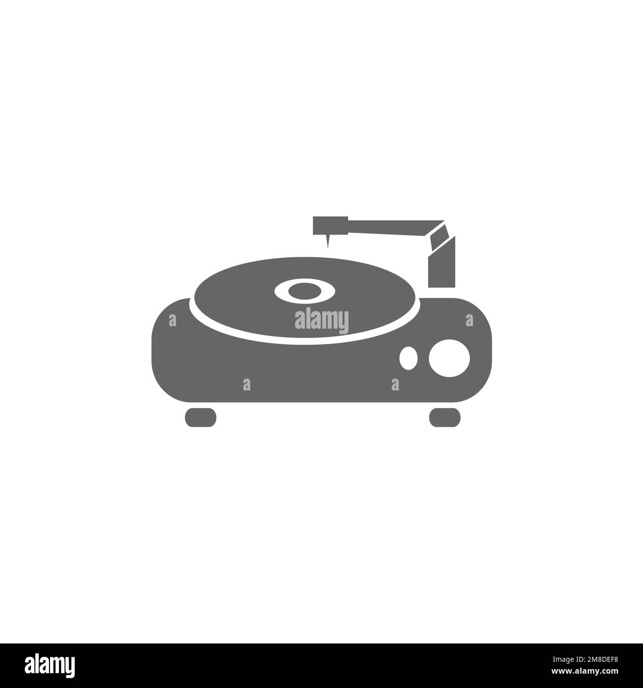 CD player icons, common graphics resources, vector illustrations Stock ...