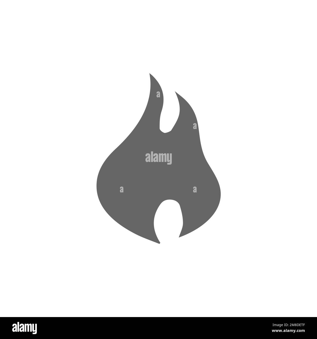Flame icon, common graphic resources, vector illustration Stock Vector ...