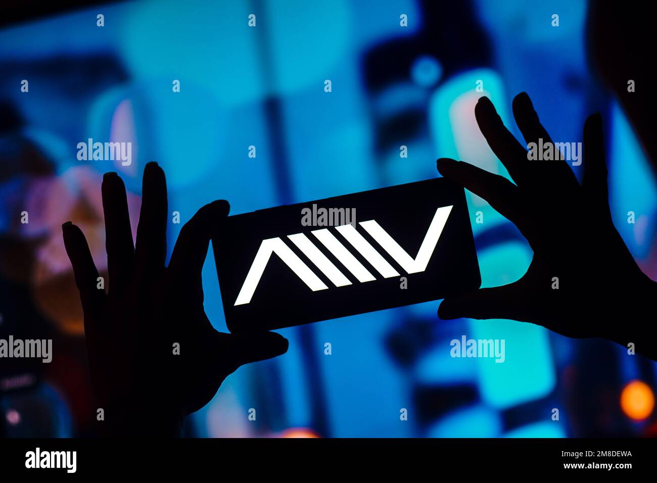 Amv logos hi-res stock photography and images - Alamy