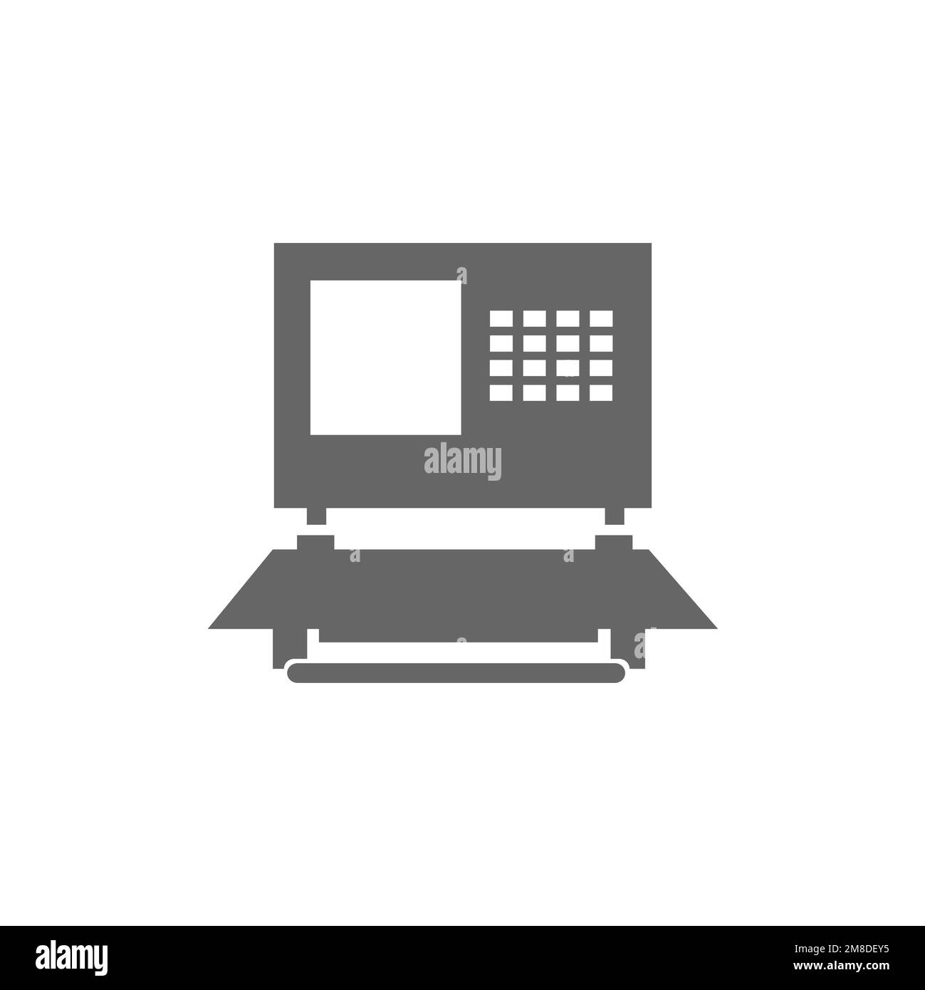 B Scan Ultrasound Screen Icon Common Graphic Resources Vector Illustration Stock Vector Image