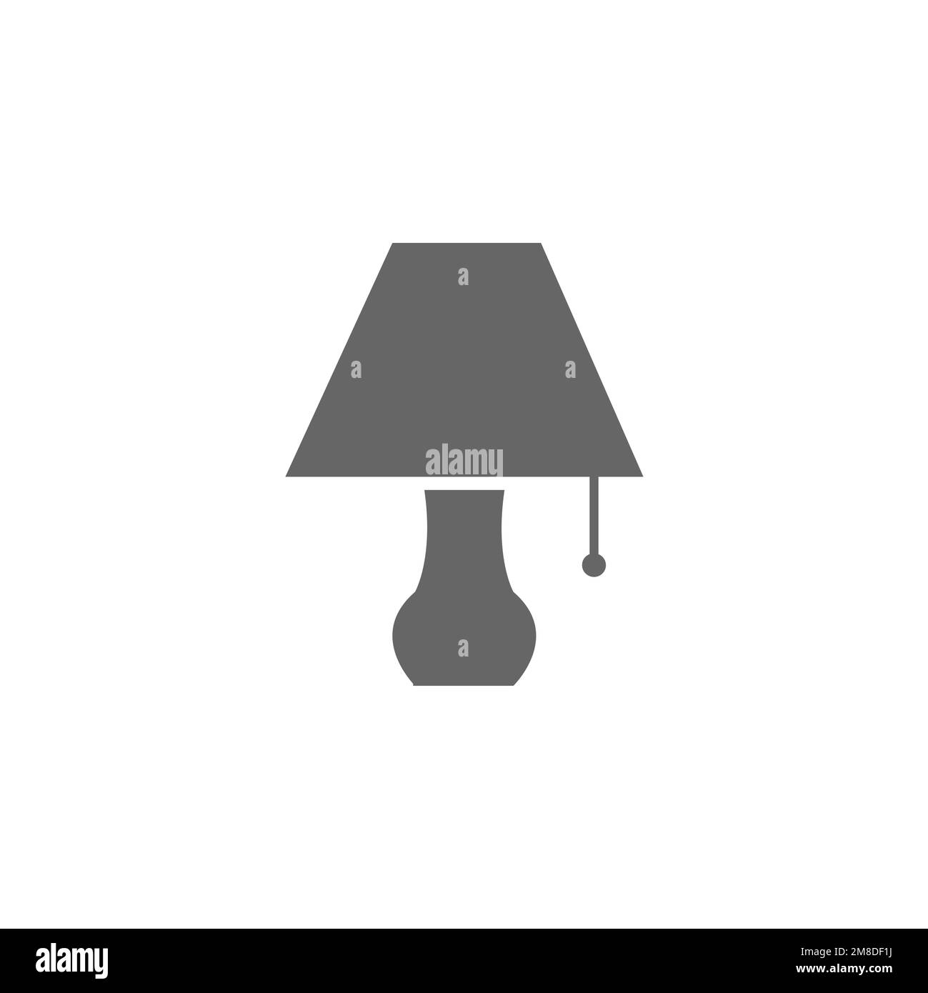 Bed lamp icons, common graphic resources, vector illustrations Stock ...