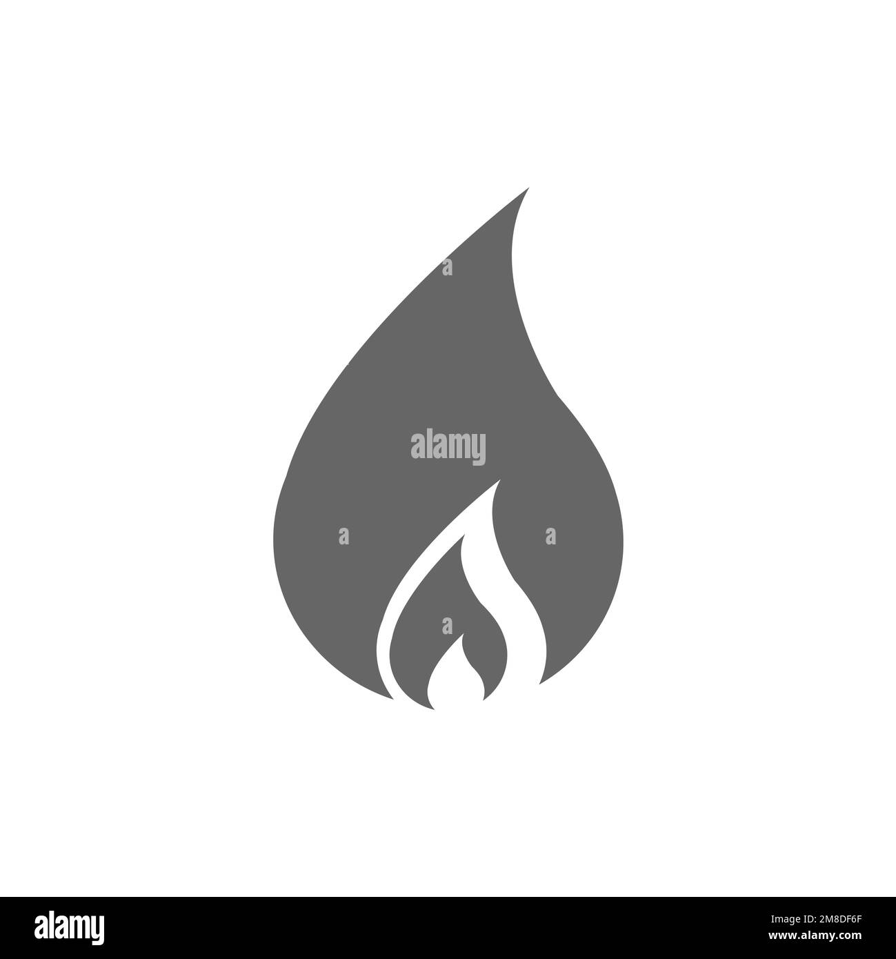 Flame icon, common graphic resources, vector illustration Stock Vector ...