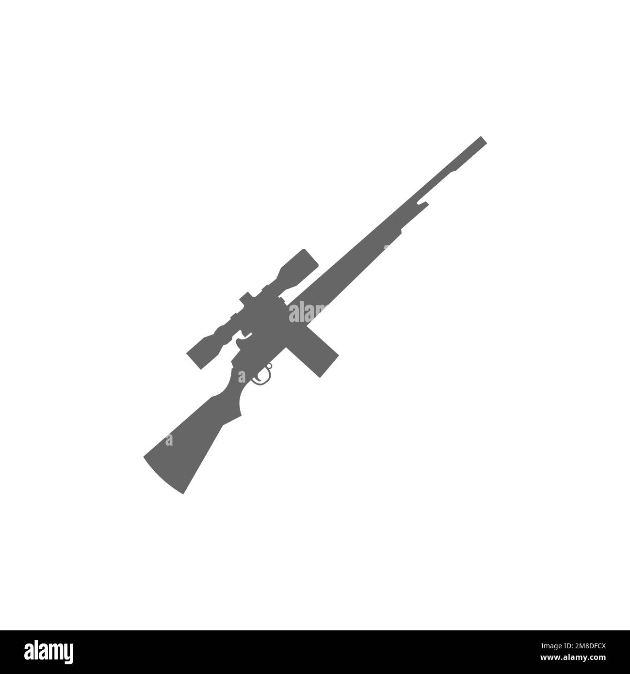 Sniper gun icon, common graphic resources, vector illustration Stock ...