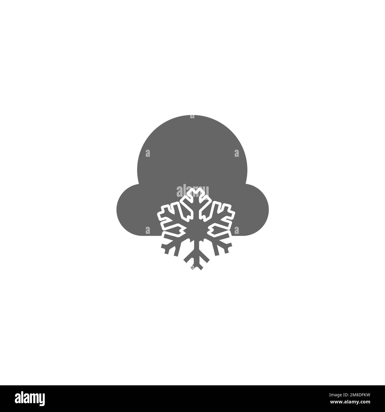 Frost icons, common graphic resources, vector illustrations Stock ...