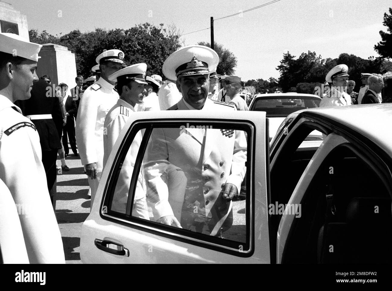 Adm Gennadiy Khvatov Commander Soviet Pacific Fleet Smiles As He
