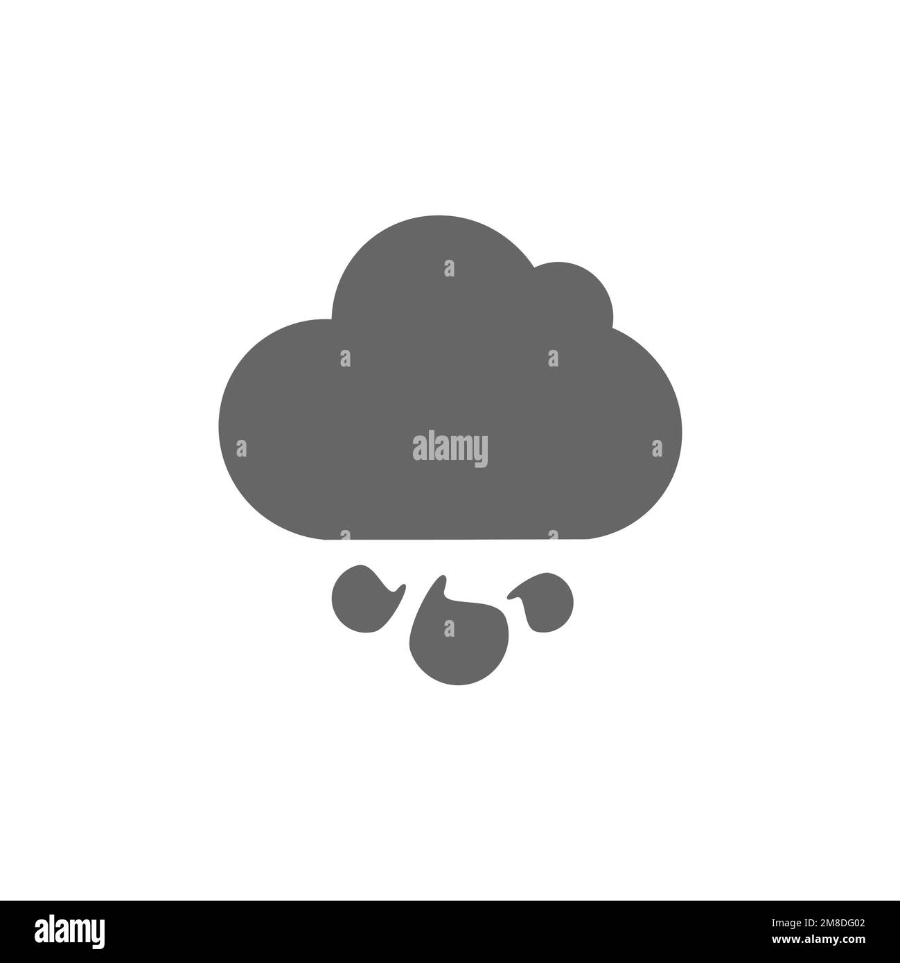 Rainfall icons, common graphic resources, vector illustrations Stock ...