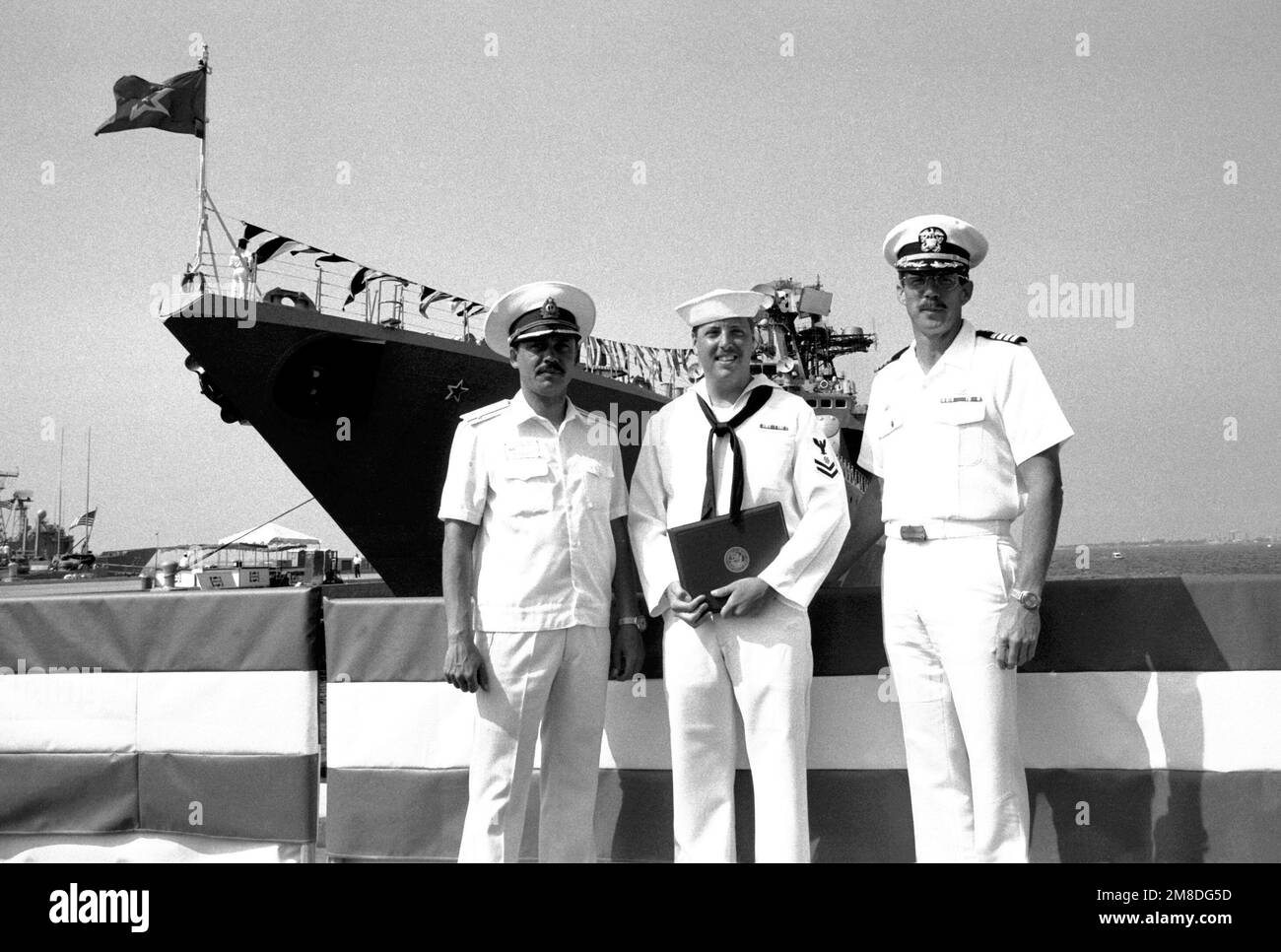After his advancement ceremony, Quartermaster 2nd Class Brady G. Annas ...