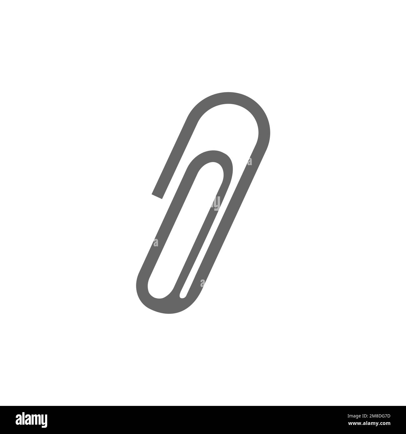 Paper clip icon, common graphic resources, vector illustration Stock ...