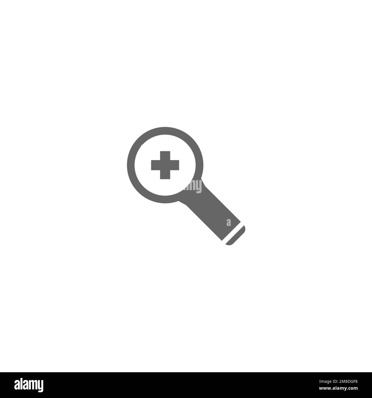 Magnifier icon, common graphic resources, vector illustration Stock ...