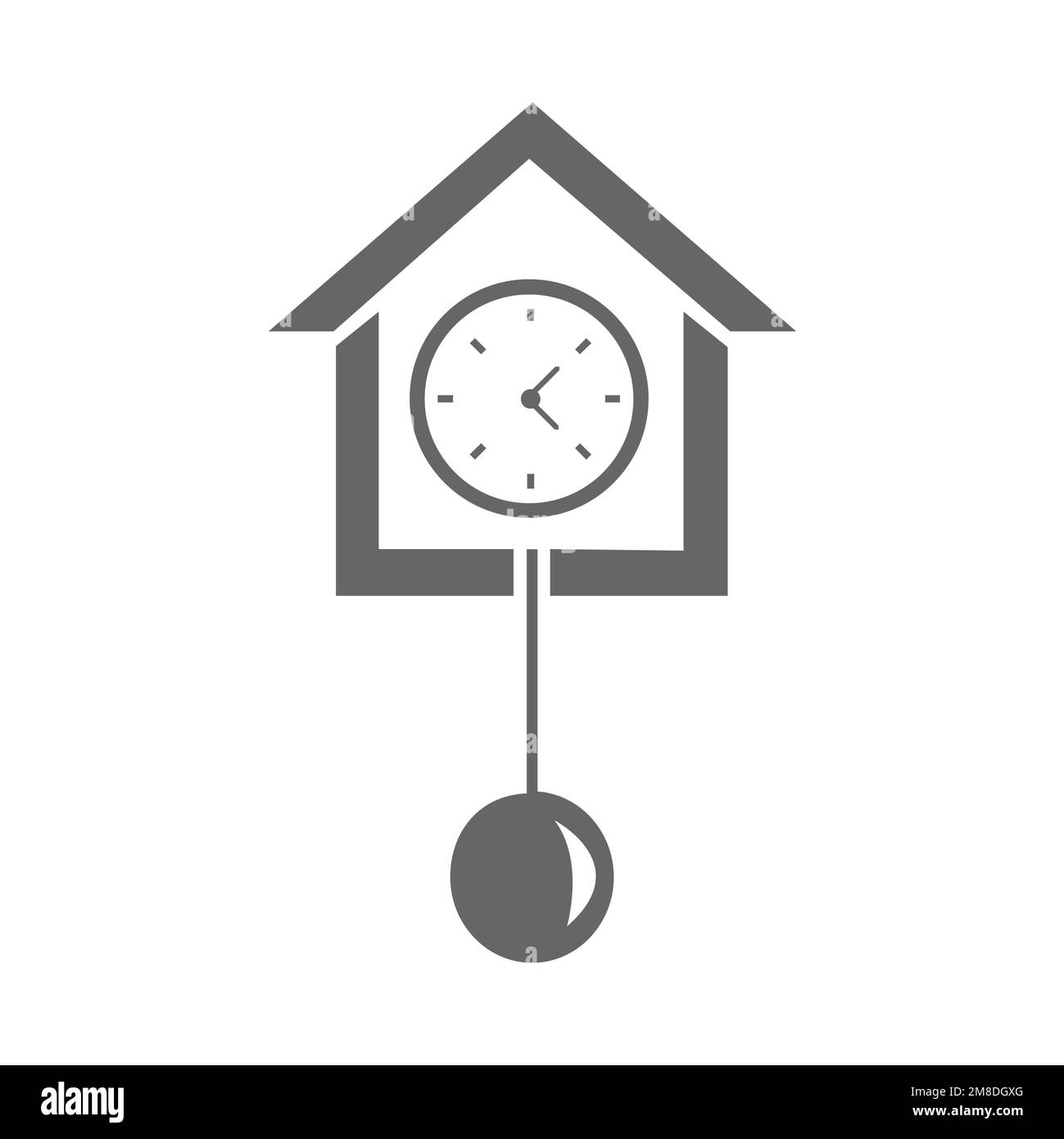 Clock icon, common graphic resources, vector illustration Stock Vector ...