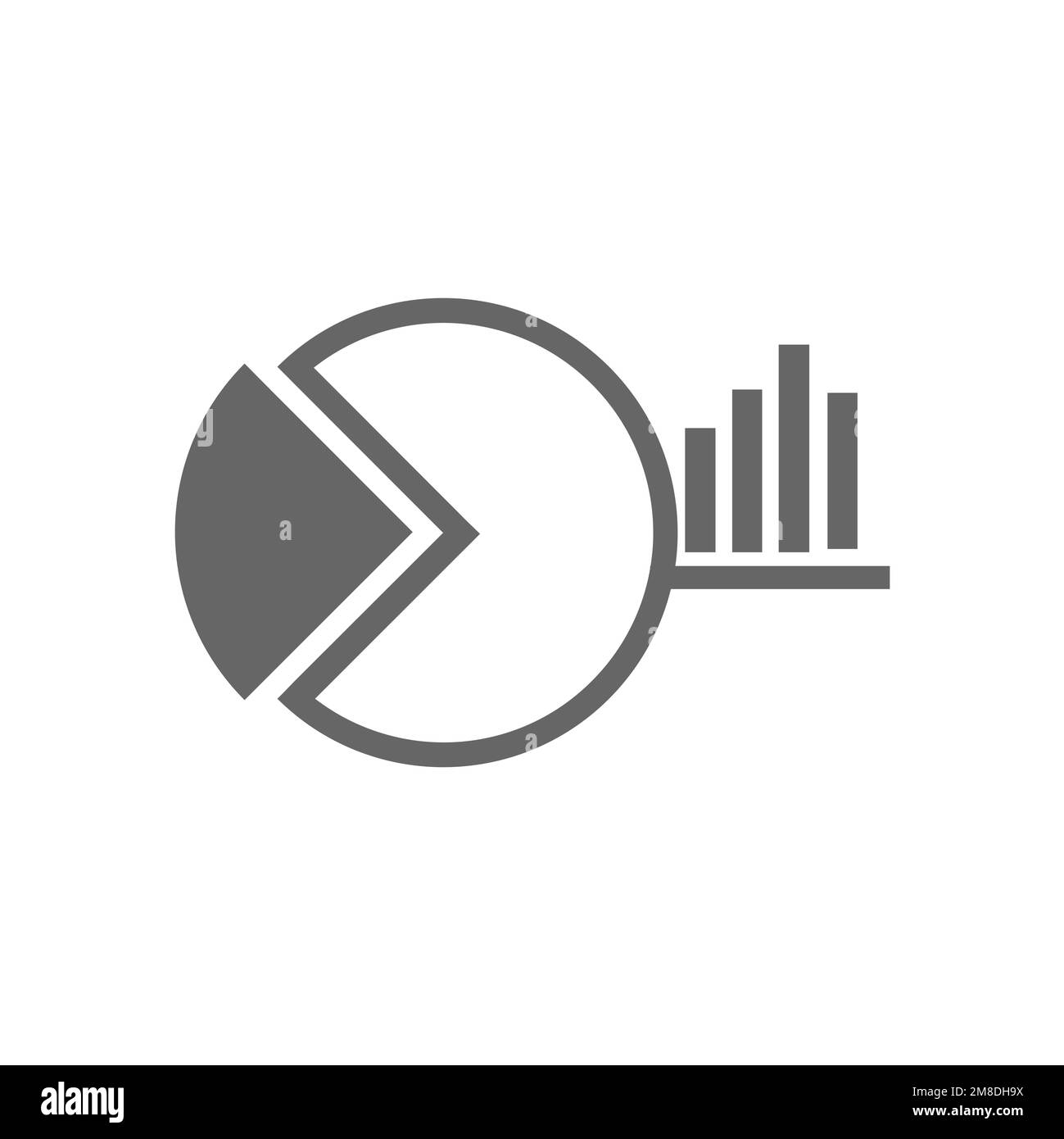 Data statistics icon, common graphic resources, vector illustration ...