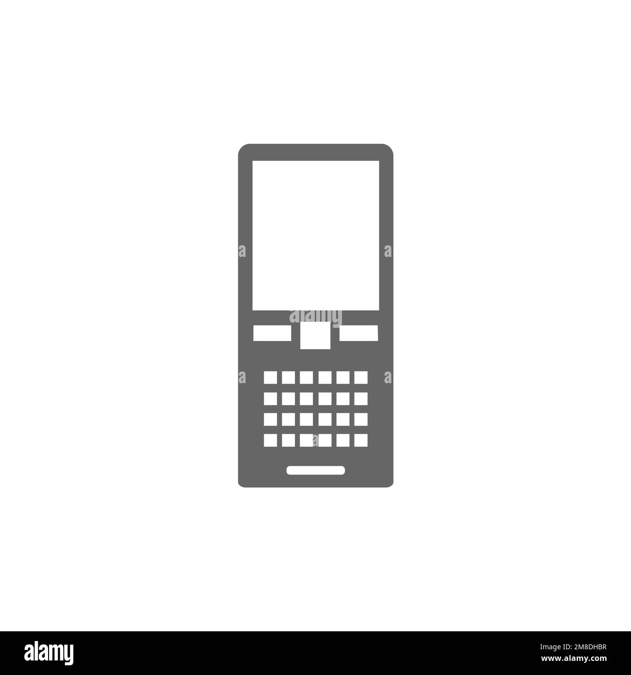Bar phone icon, common graphic resources, vector illustration Stock ...