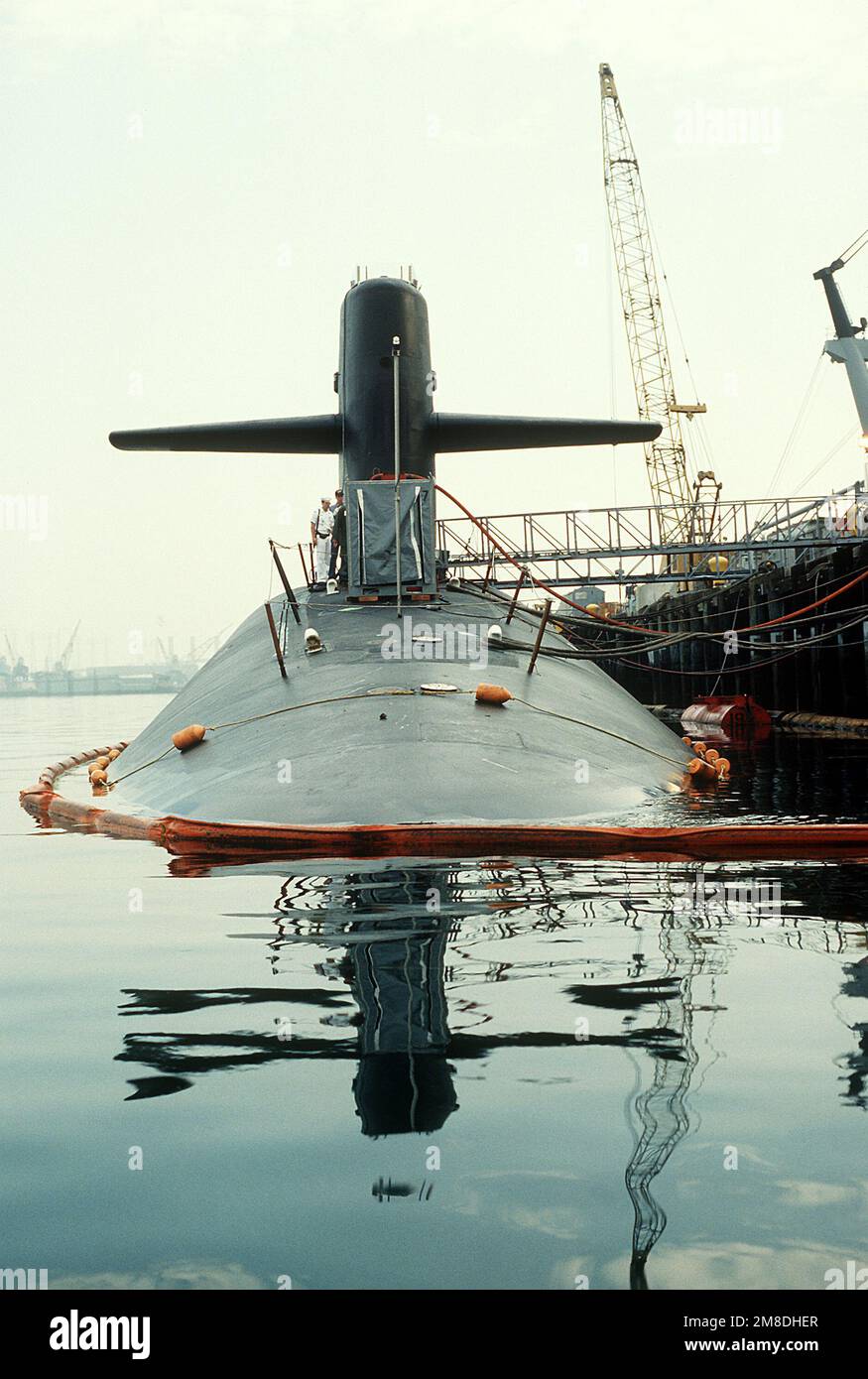 A master-at-arms controls entry to the nuclear-powered strategic ...