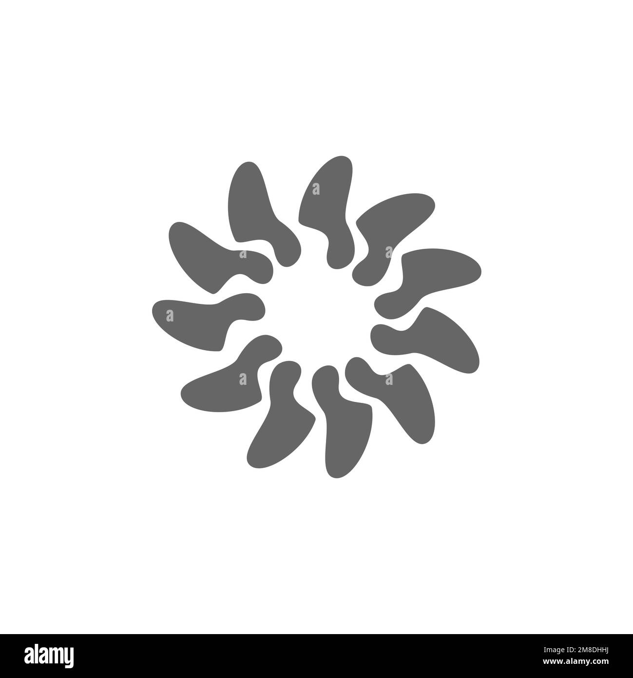 Petal icons, common graphic resources, vector illustrations Stock ...