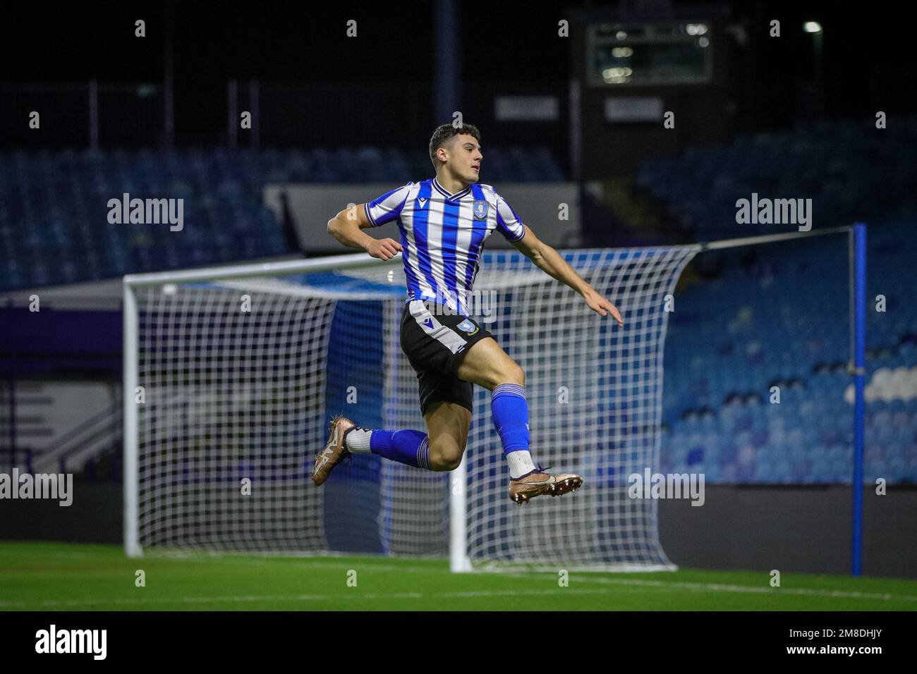 Sheffield, UK. 13th Jan, 2023. Bailey-Tye Cadamarteri #9 of Sheffield ...