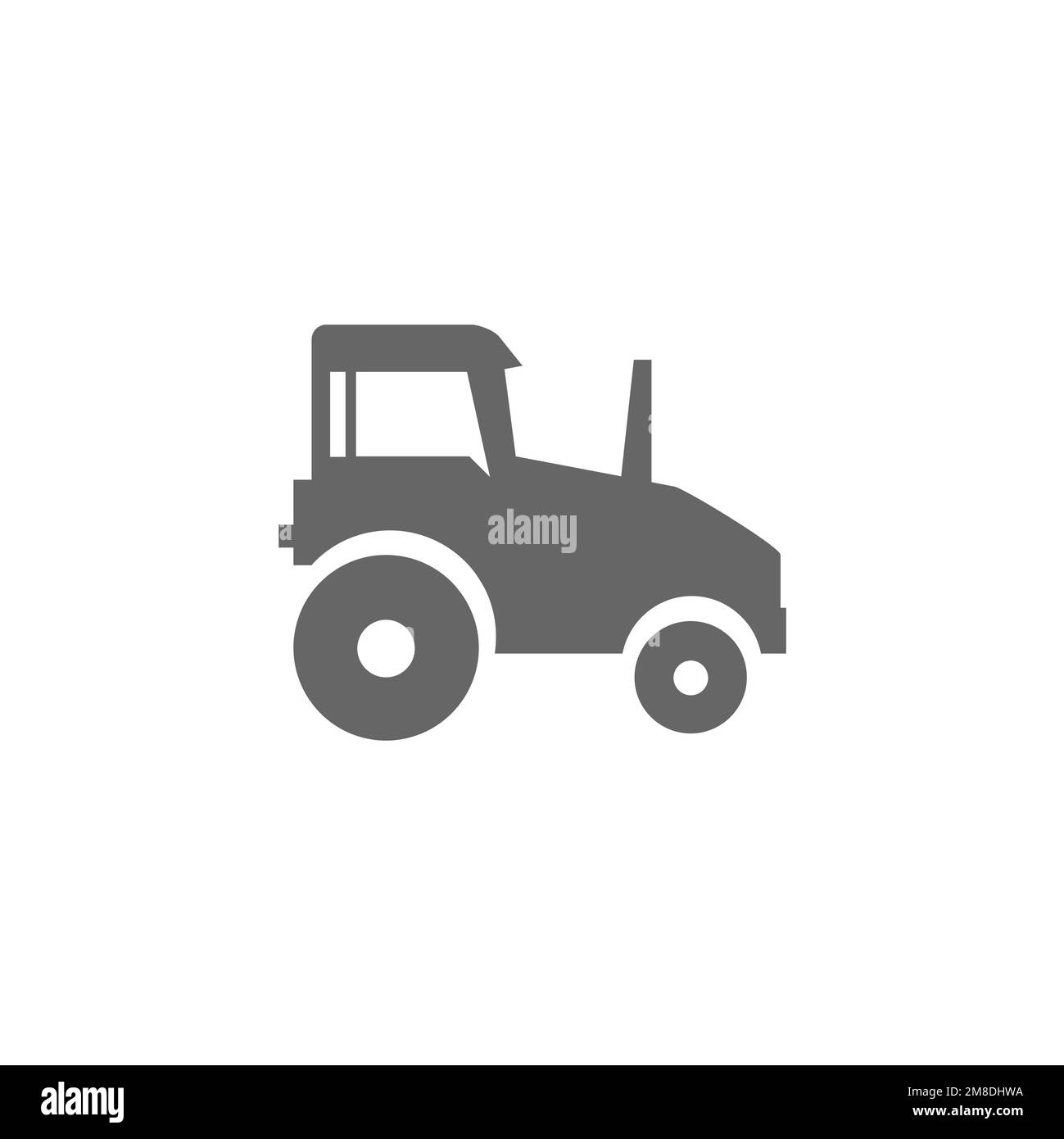 Tractor icons, common graphic resources, vector illustrations Stock ...