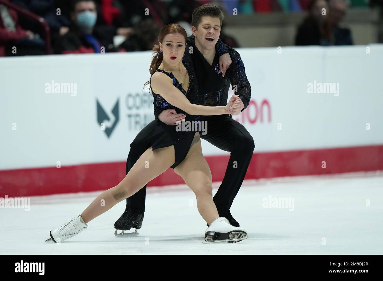 Ontario, Canada. 13th Jan, 2023. Carolane Soucisse and Shane Firus of ...
