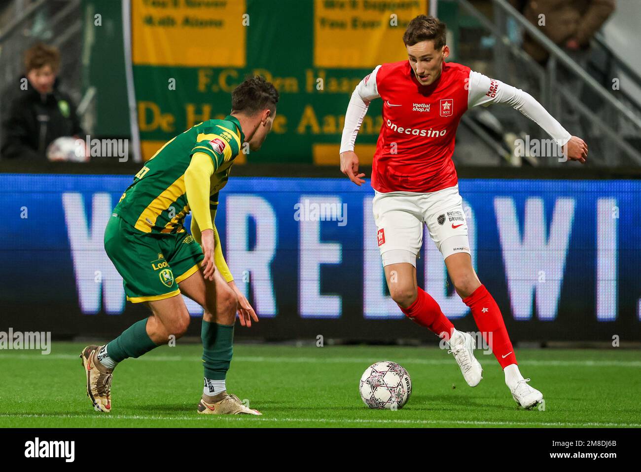 DEN HAAG, NETHERLANDS - JANUARY 13: Guillem Rodriguez of ADO Den Haag ...