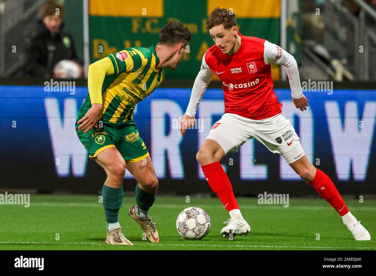 DEN HAAG, NETHERLANDS - JANUARY 13: Guillem Rodriguez of ADO Den Haag ...