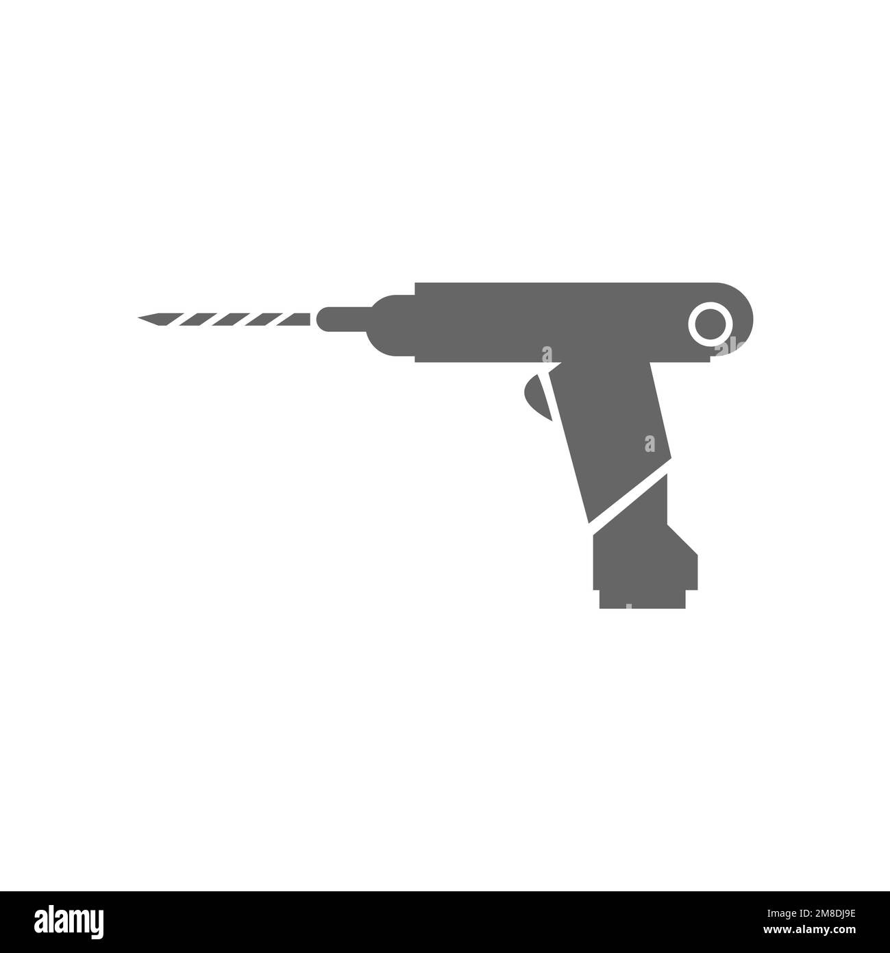 Electric drill icons, common graphic resources, vector illustrations ...