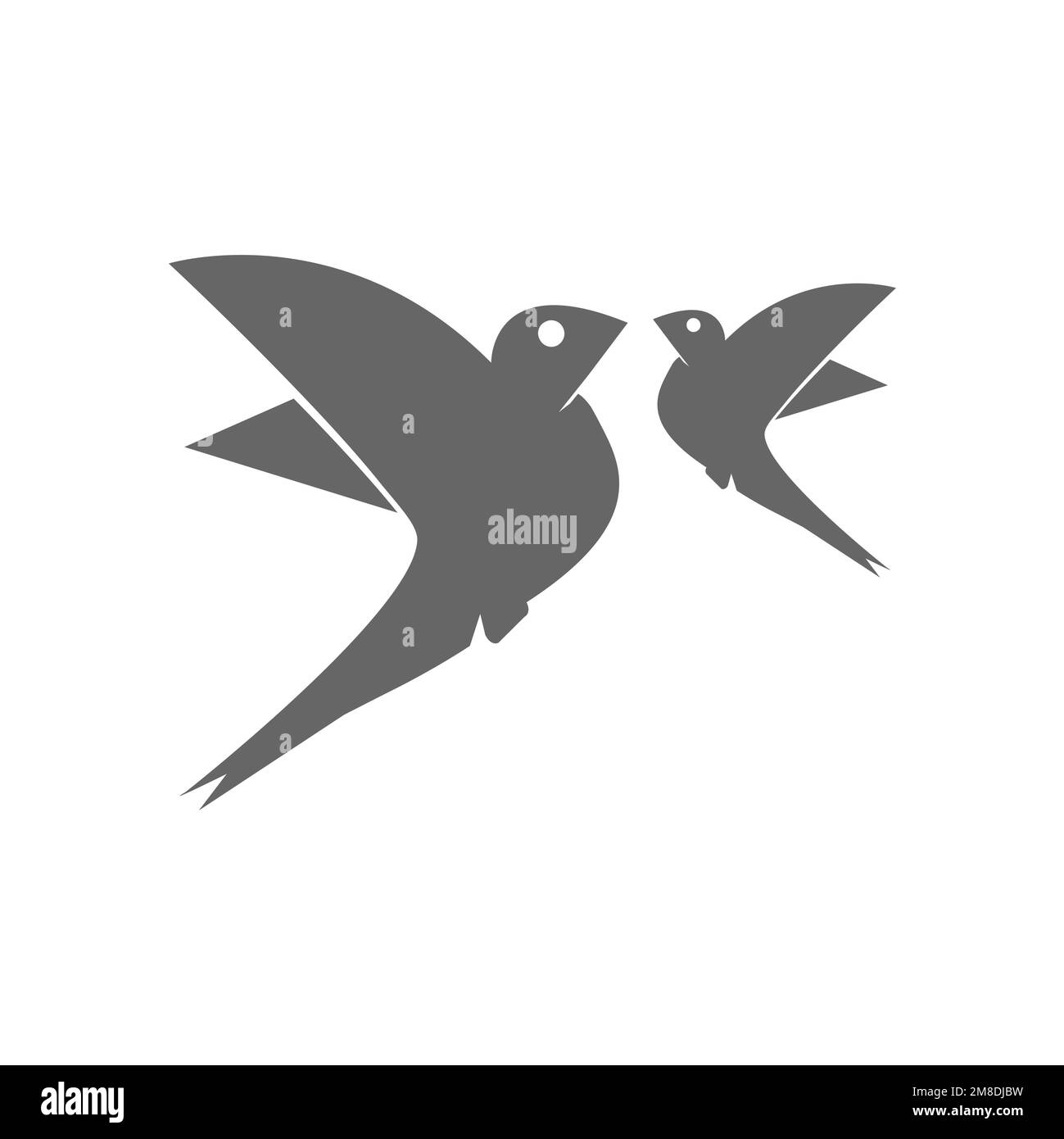 Swallow icon, common graphic resources, vector illustration Stock ...