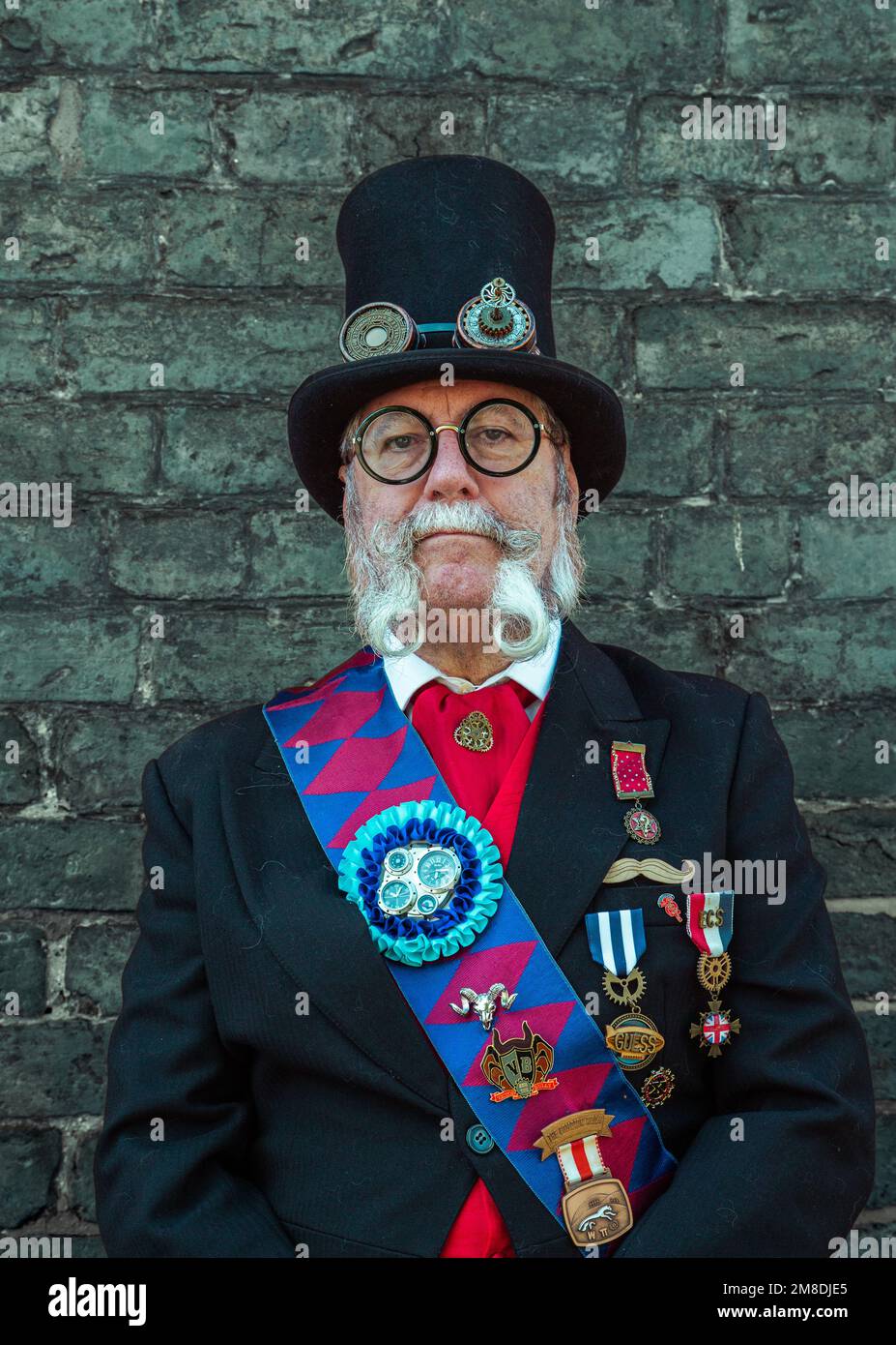 Stern older man outside hi-res stock photography and images - Alamy