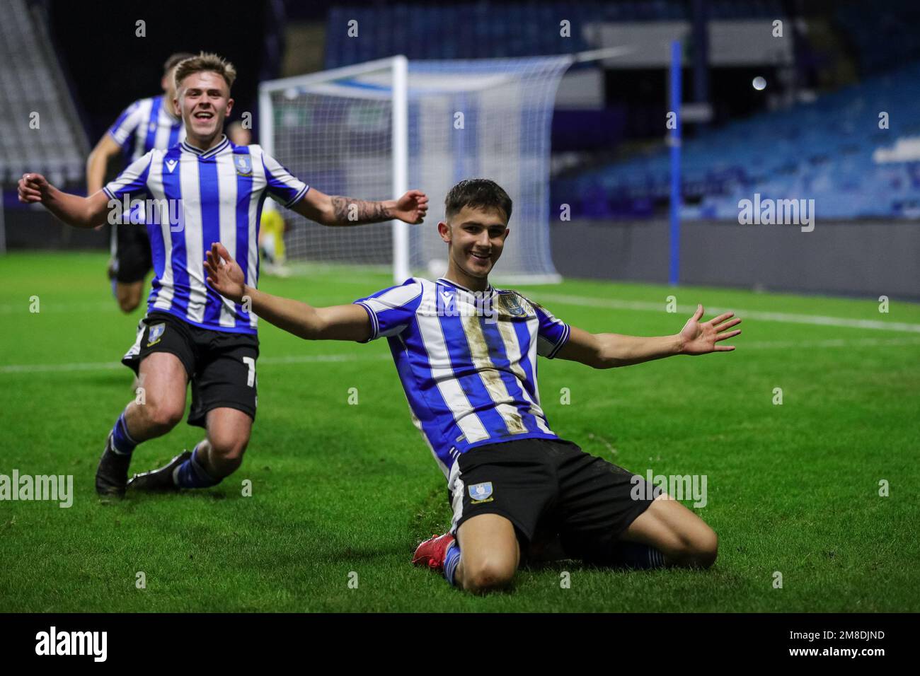 Sheffield, UK. 13th Jan, 2023. Rio Shipston #8 of Sheffield Wednesday ...
