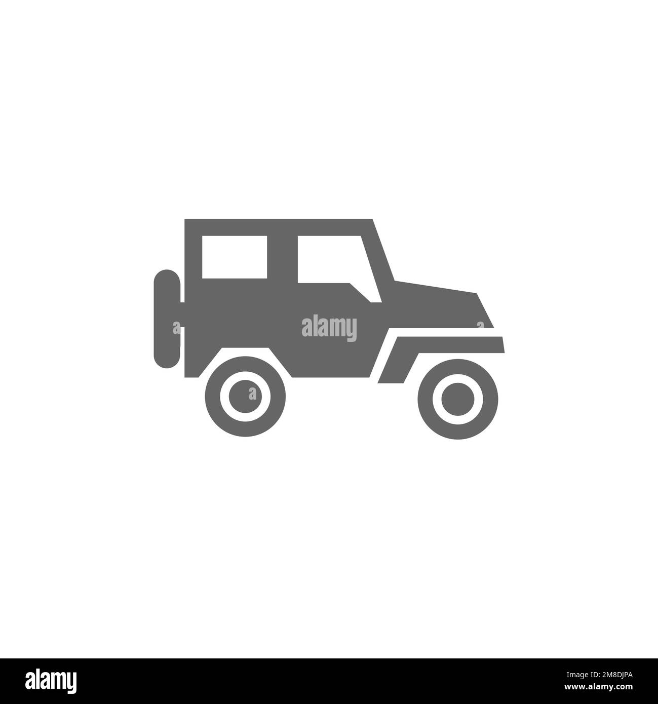 Jeep icons, common graphic resources, vector illustrations Stock Vector ...