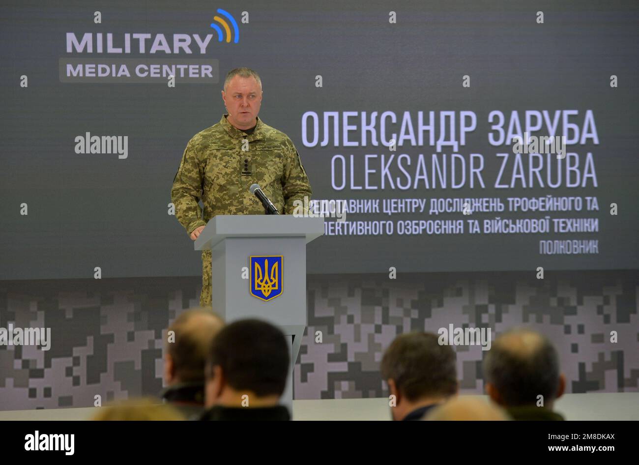 Non Exclusive: KYIV, UKRAINE - JANUARY 12, 2023 - Head of the ...