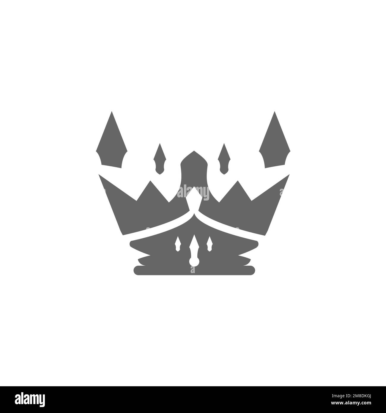 Crown icon, common graphic resources, vector illustration Stock Vector ...