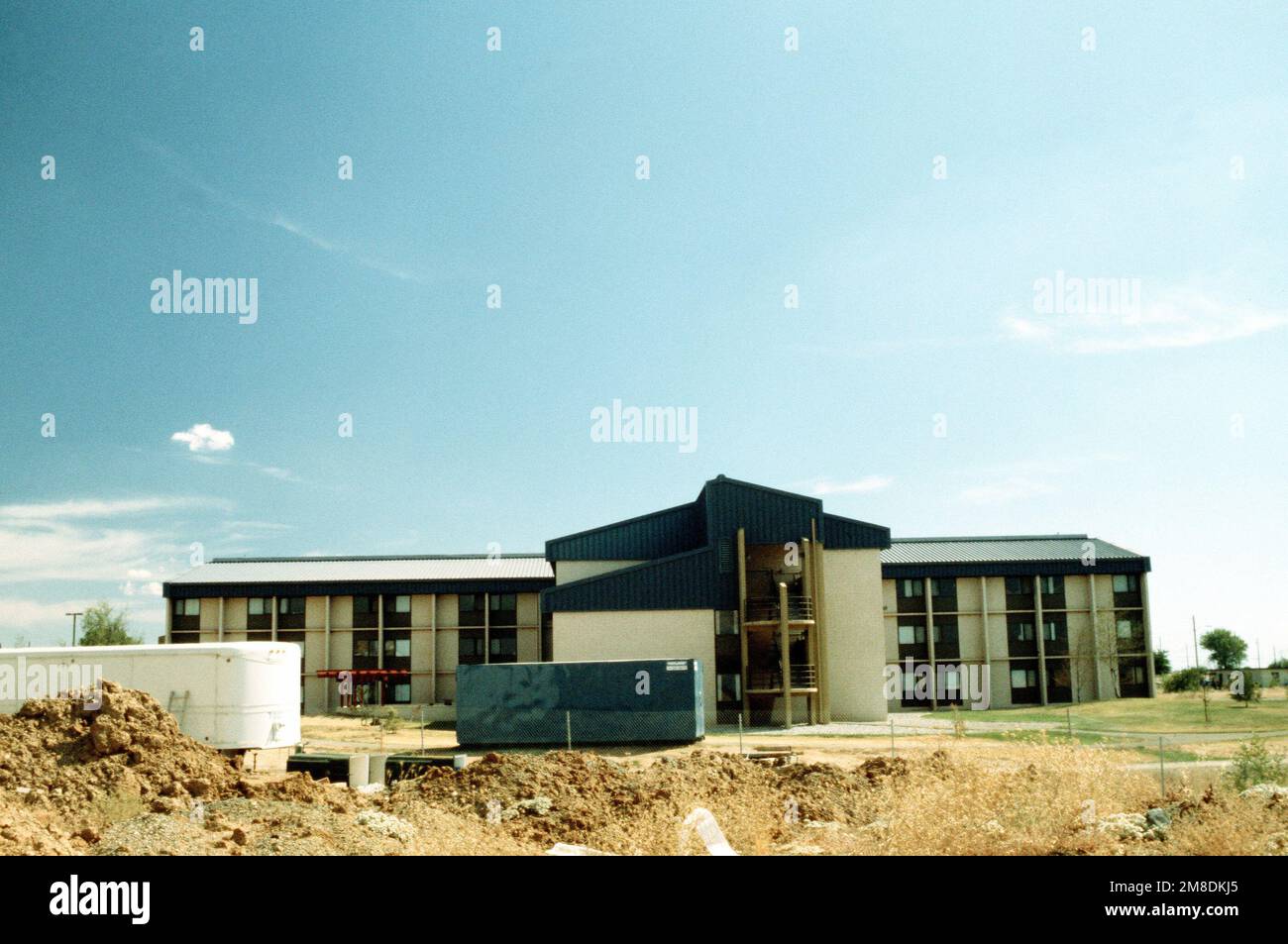 A view of newly constructed visiting airmen's quarters. Base: Beale Air ...