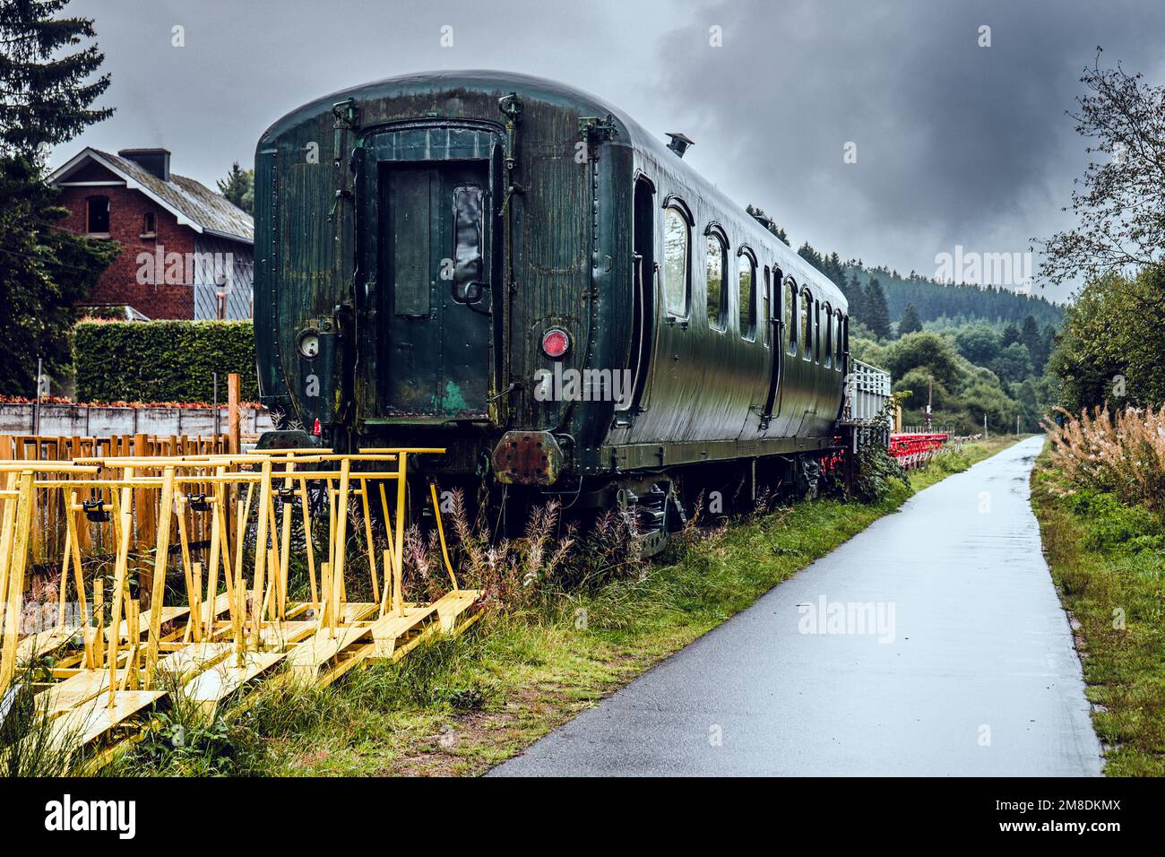 the Vennbahn, a long-distance cycle route through 3 countries, Belgium ...