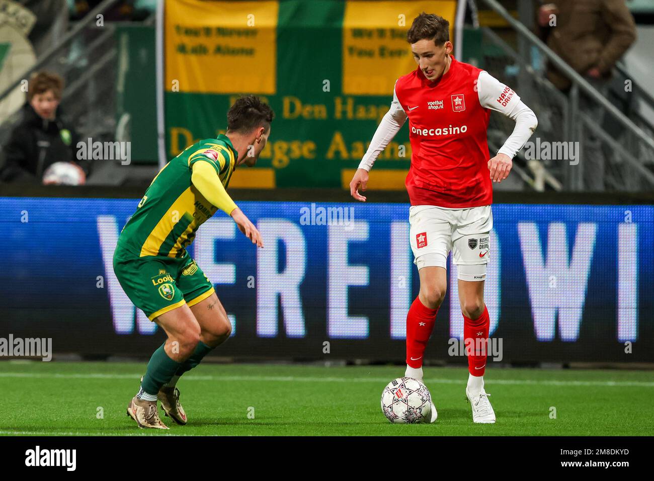 DEN HAAG, NETHERLANDS - JANUARY 13: Guillem Rodriguez of ADO Den Haag ...