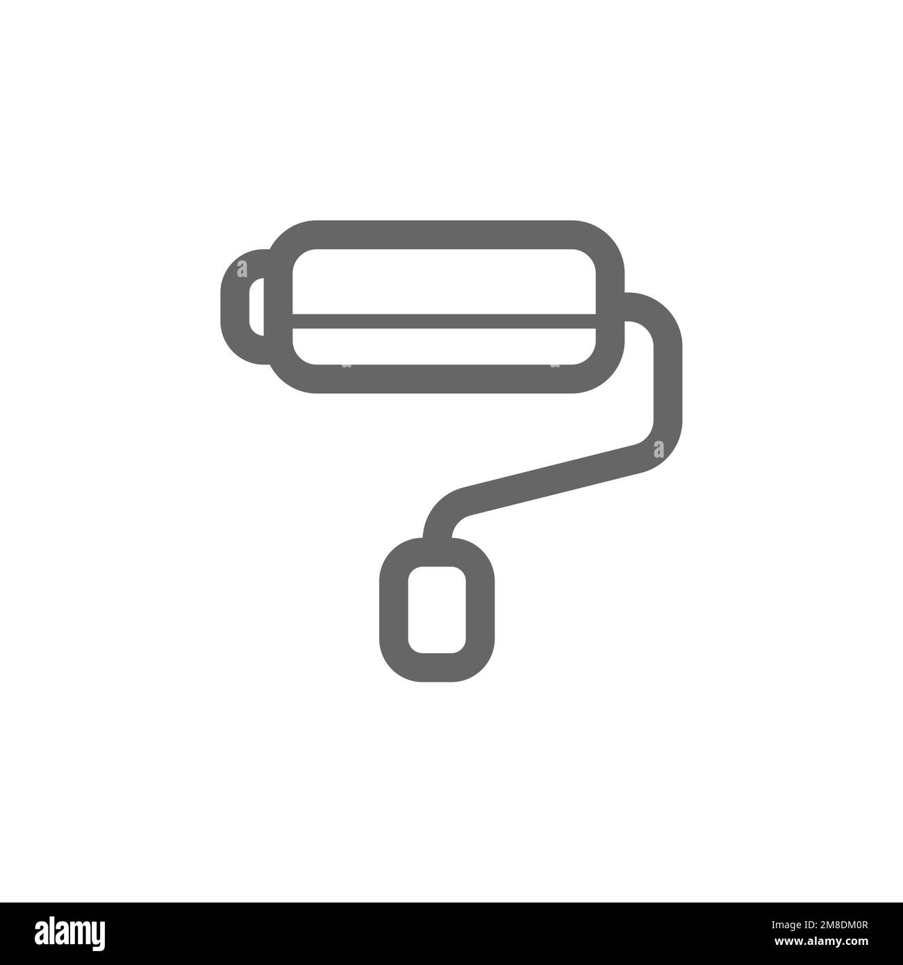 Scroll brush icon, common graphic resources, vector illustration Stock ...