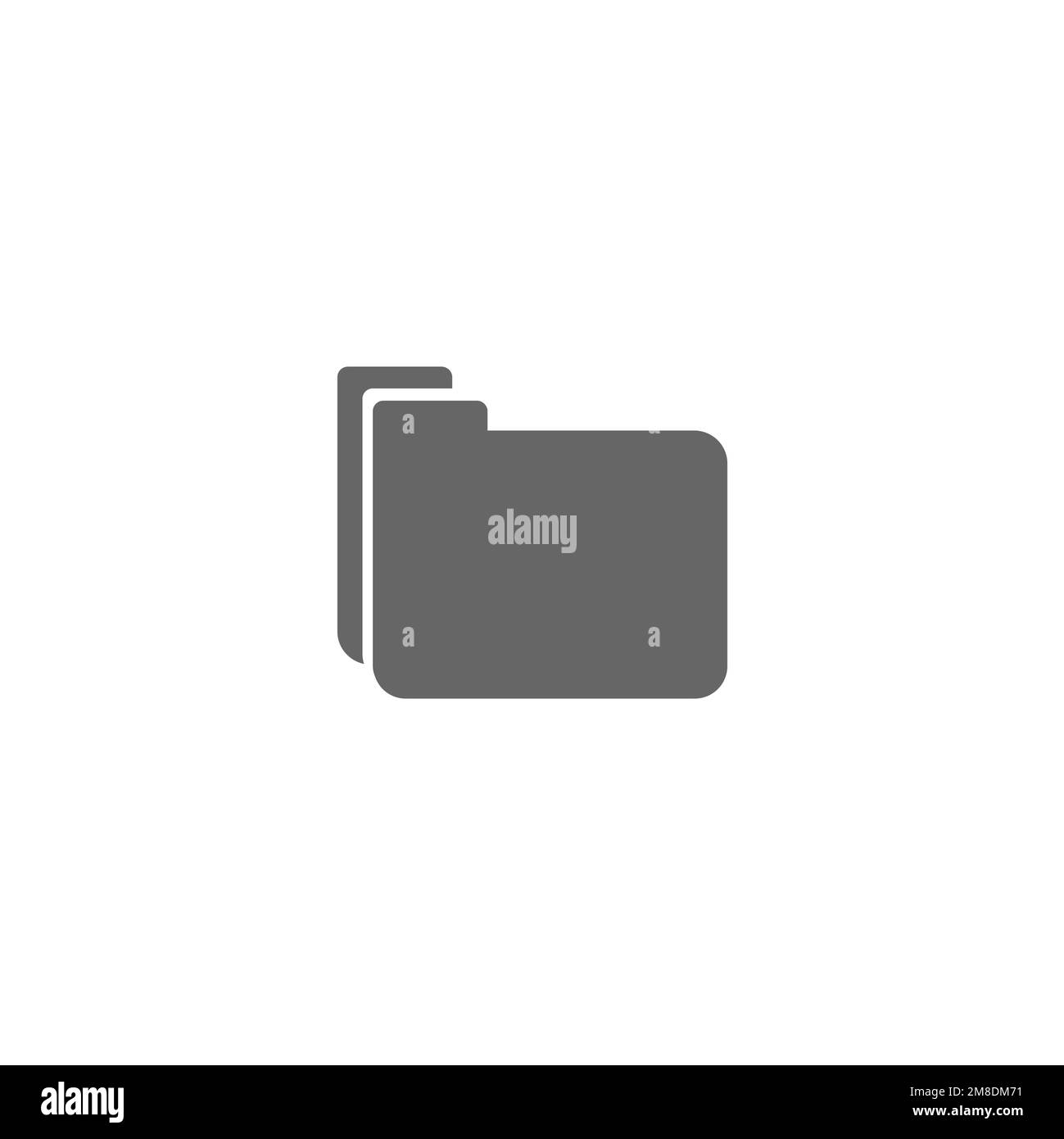 Folder icons, common graphic resources, vector illustrations Stock ...