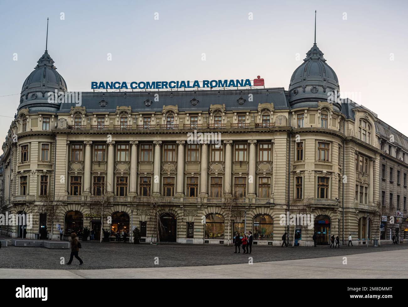 Historic building architecture in Bucharest, Romania, 2022 Stock Photo ...