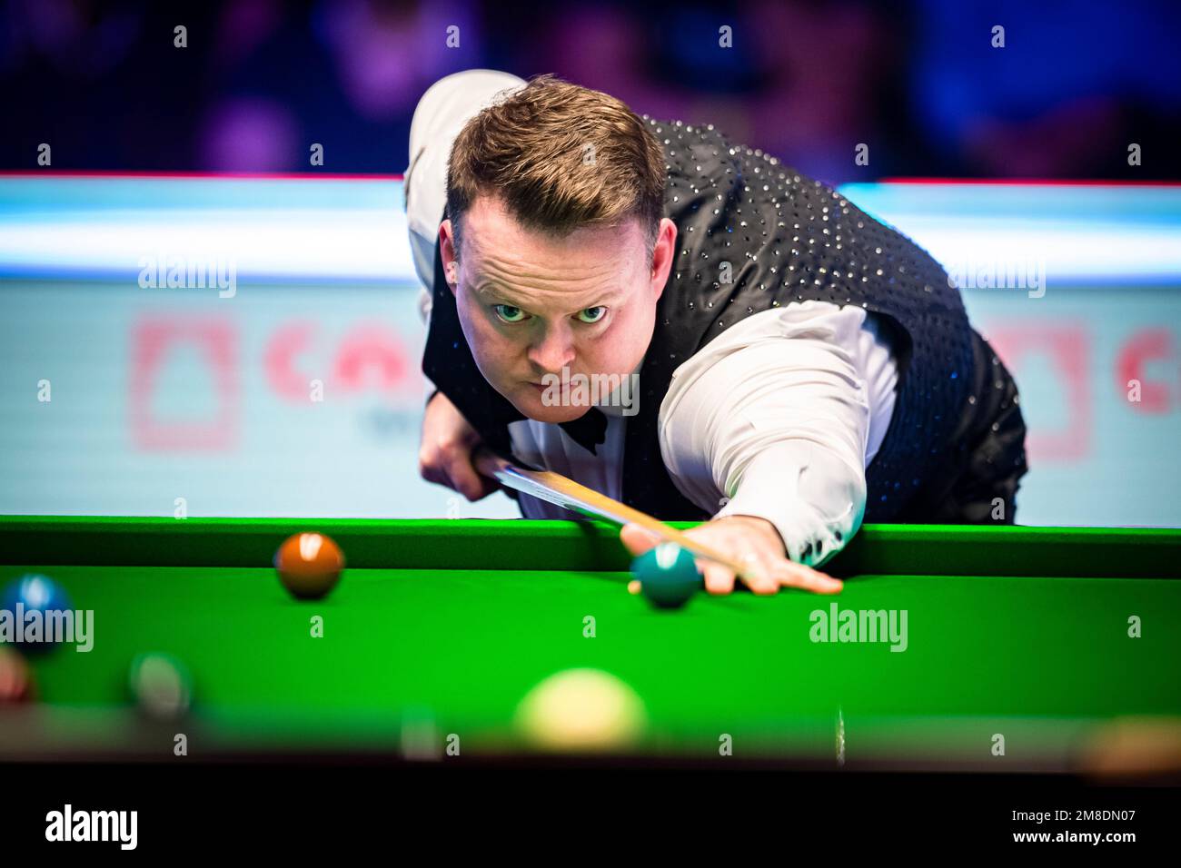 London, UK. 13th Jan, 2023. Shaun Murphy v Stuart Bingham in Quarter ...