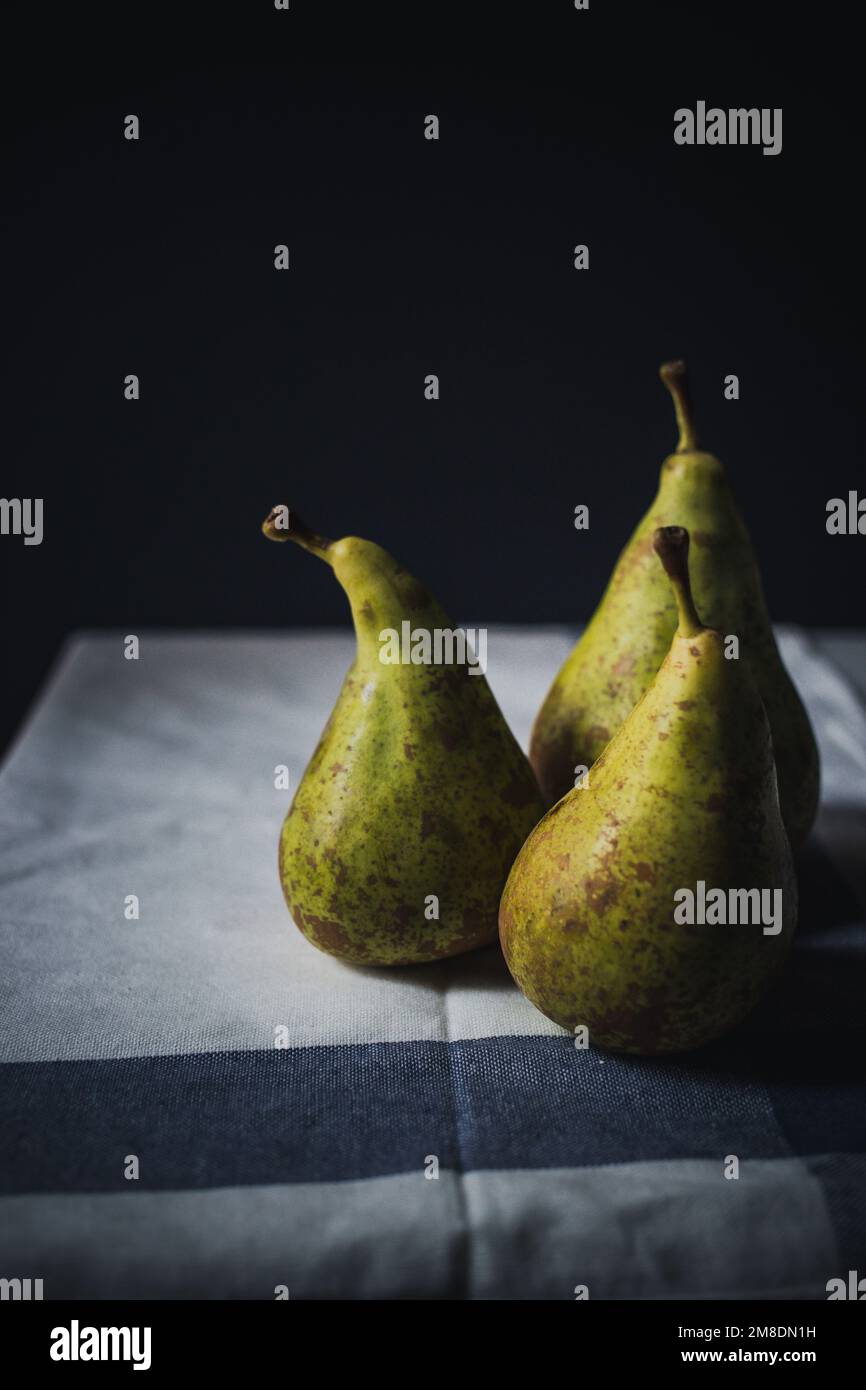 Still life of pears Stock Photo - Alamy