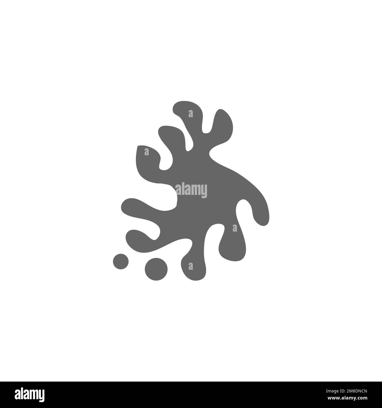 Algae icons, common graphic resources, vector illustrations Stock ...