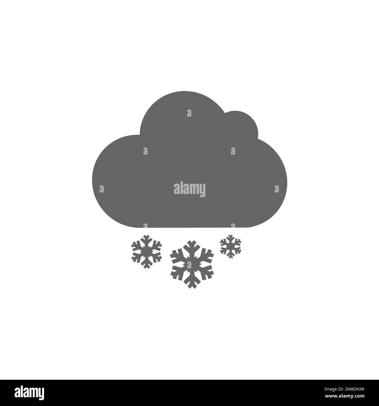 Snow icons, common graphic resources, vector illustrations Stock Vector ...