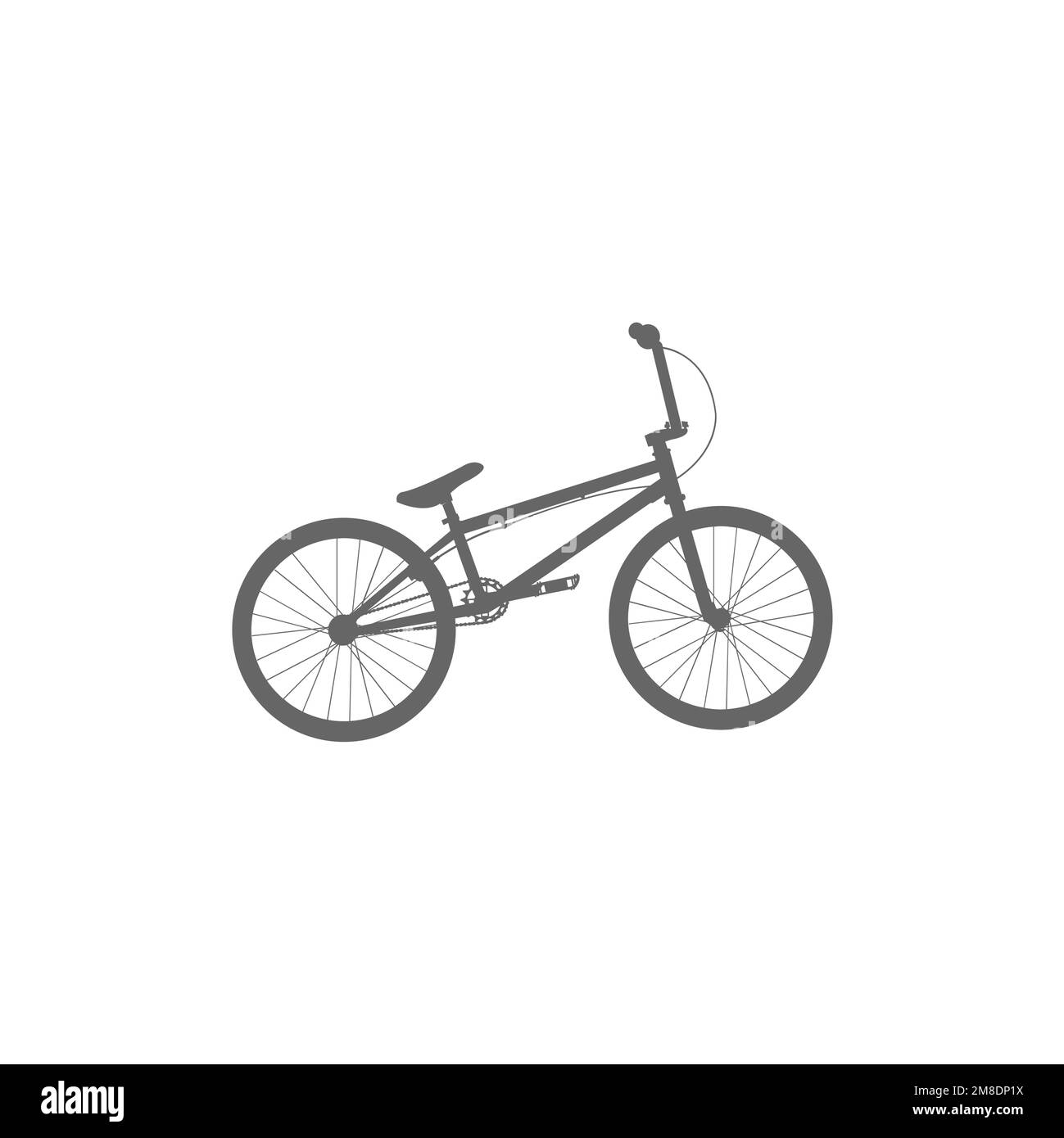 Bicycle icons, common graphic resources, vector illustrations Stock ...