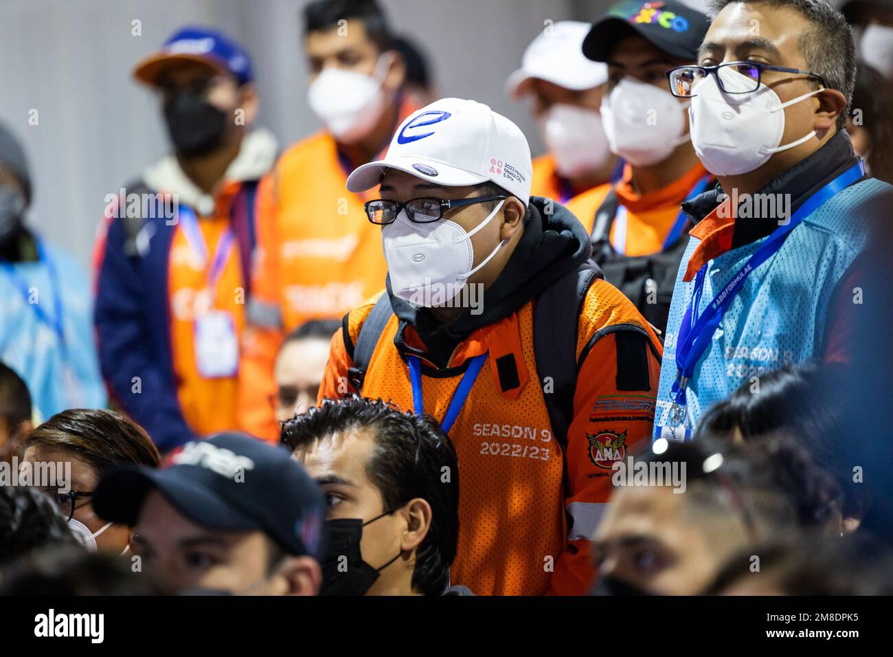 Mexico City, Mexico. 13th Jan, 2023. Marshals eSafety training during ...