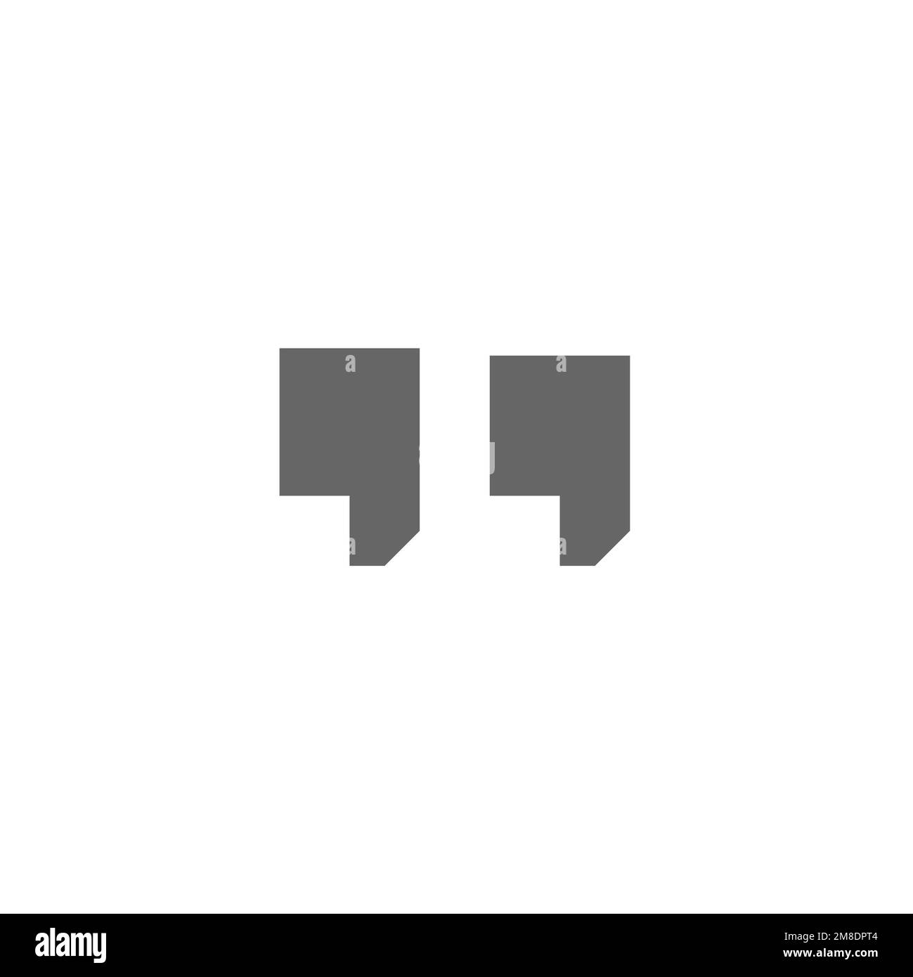 Back quote icon, common graphic resources, vector illustration Stock ...