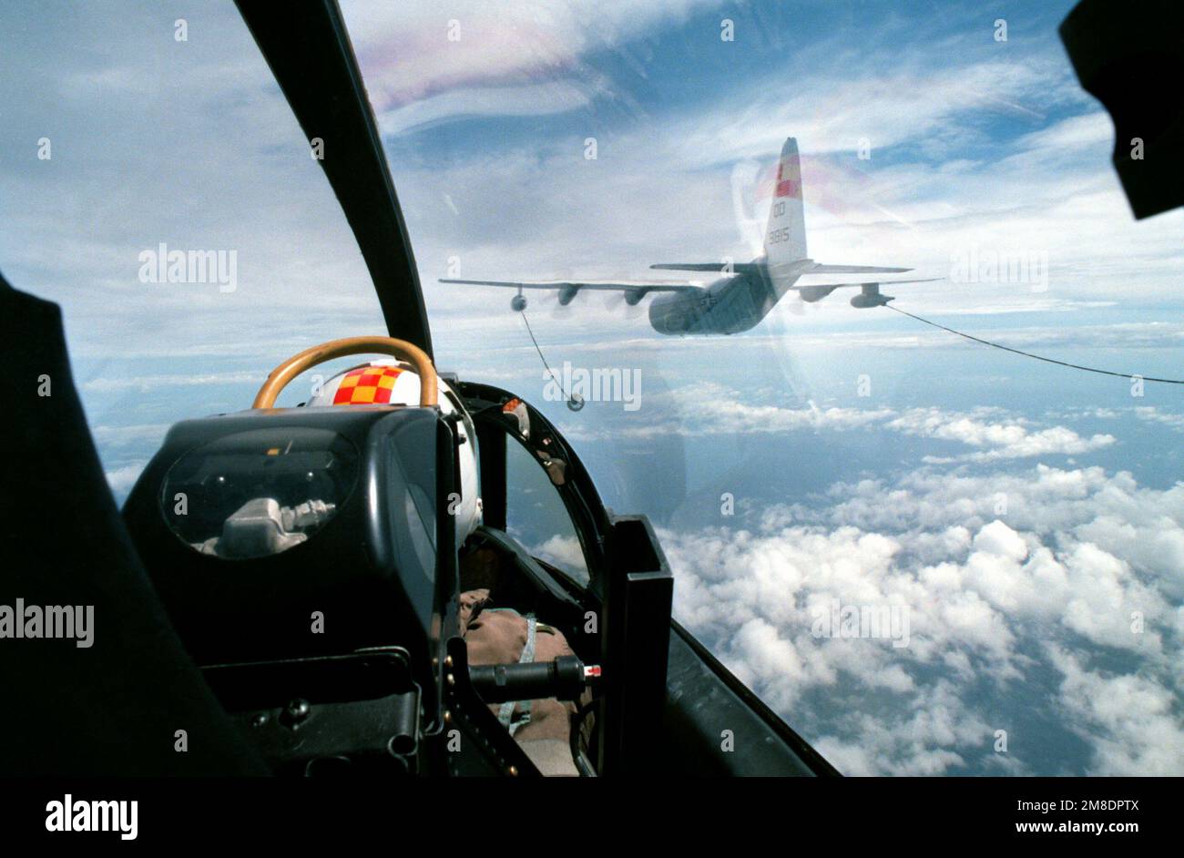 A view from inside the cockpit of a Fleet Composite Squadron 5 (VC-5)TA ...