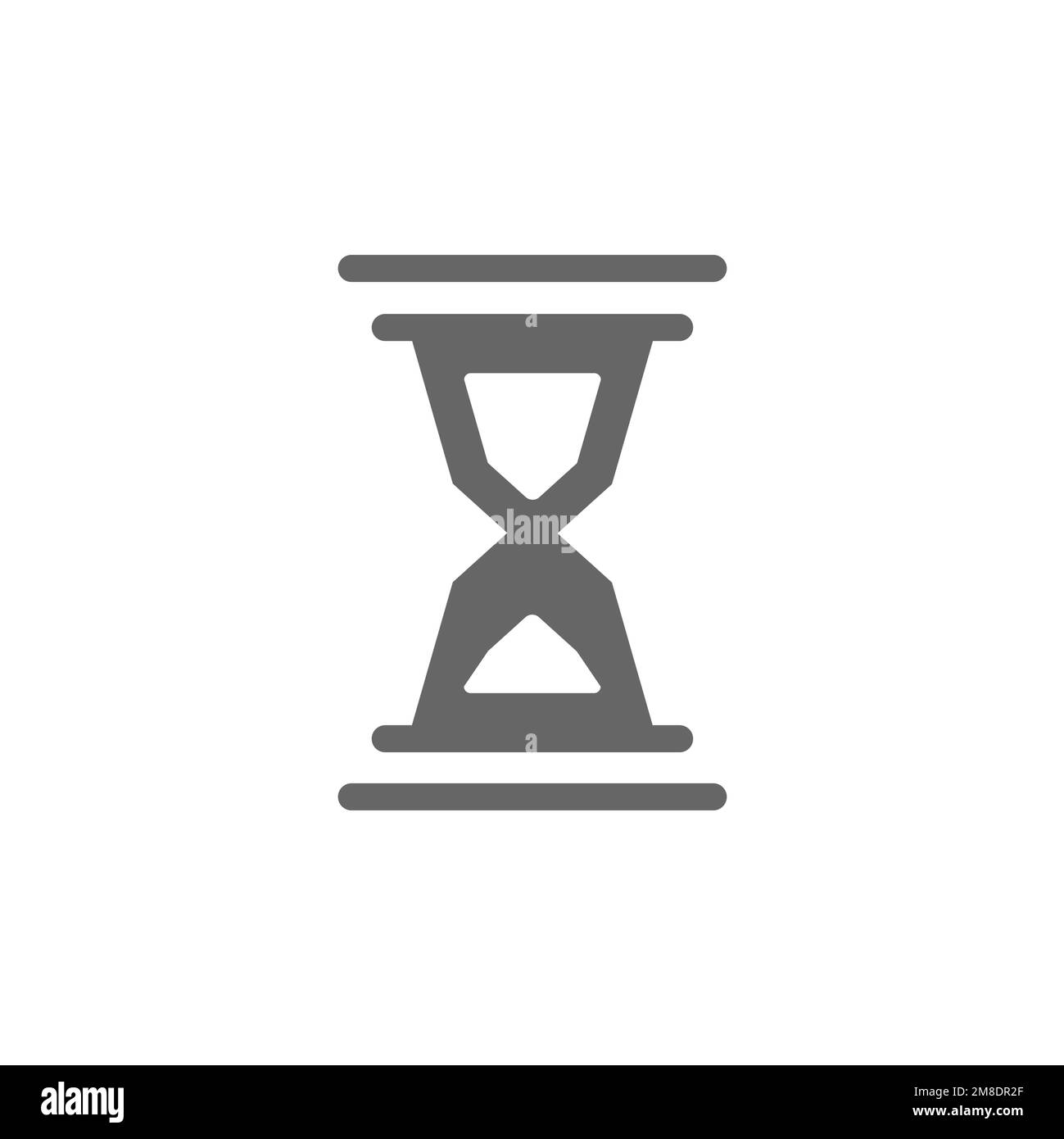 Timed hourglass icon, common graphic resources, vector illustrations ...