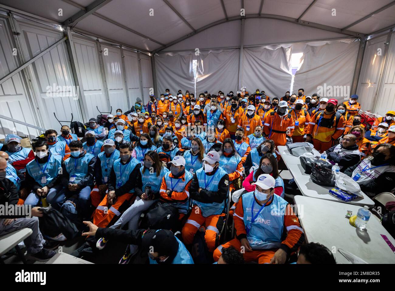 Mexico City, Mexico. 13th Jan, 2023. Marshals eSafety training during ...